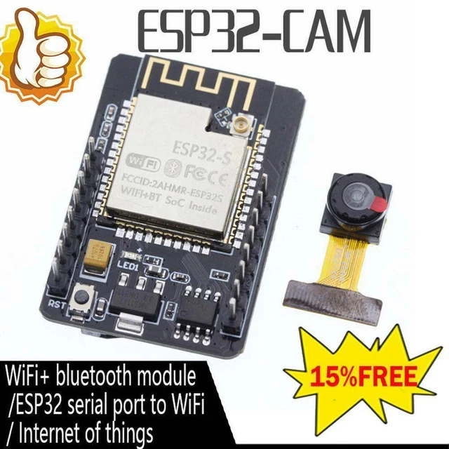 Esp32 Cam Camera Wifi Bluetooth Compatible Module Test Esp32 Cam Board L8c3 Eur 7 44 Picclick Fr