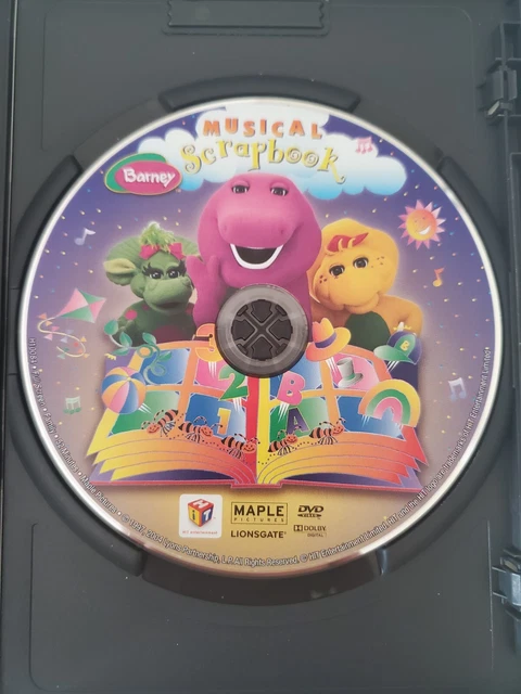 BARNEY MUSICAL SCRAPBOOK DVD 2004 Lionsgate $15.00 - PicClick CA
