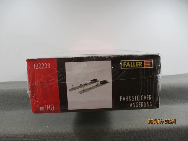 FALLER SPUR H0 120203 Bausatz Bahnsteigverlängerung ungebaut in OVP EUR ...
