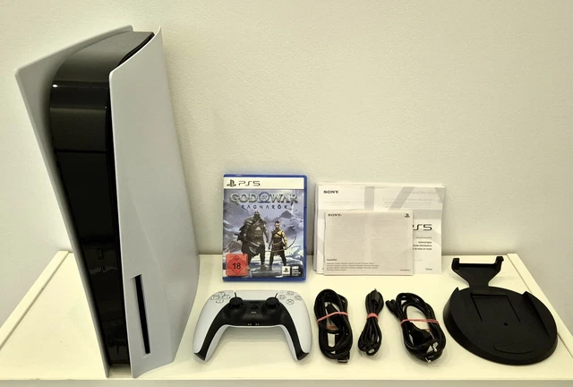 SONY PLAYSTATION 5 PS5 825GB Disc Edition CFI-1216A + God of War Ragnarök Spiel EUR 371,00 ...