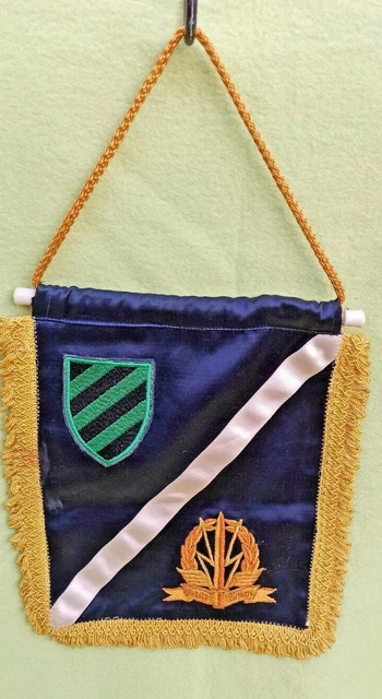VINTAGE IDF FLAG with Symbols of Armored Corps & Signal Corps ...