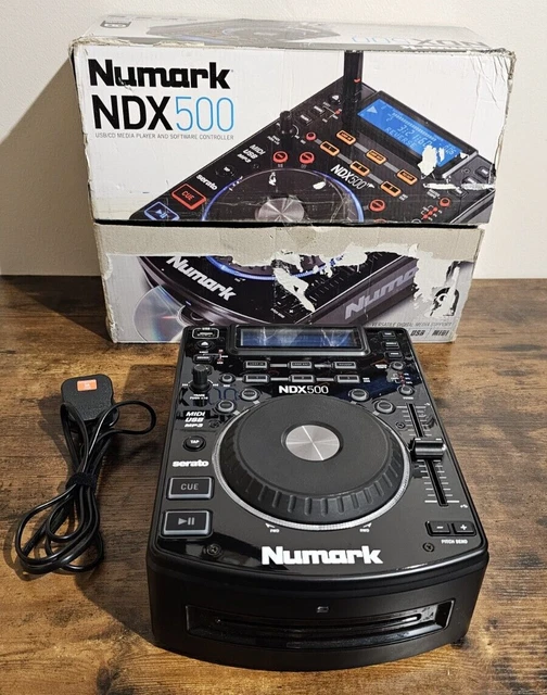 NUMARK NDX500 USB/CD Media Player and Software Controller - Black ...