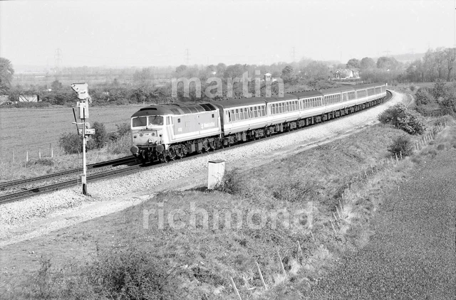 DIDCOT CLASS 47 47573 28.4.90 John Vaughan Negative RN353 £2.99 ...