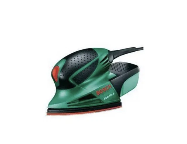 BOSCH GREEN PSM100A 240v 100w Palm Multi-Sander MicroFilter Dust ...