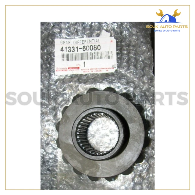 41331-60080 GENUINE TOYOTA GEAR, REAR DIFFERENTIAL SIDE 4133160080 OEM ...