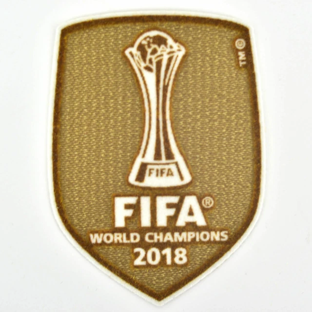 ORIGINAL PLAYER ISSUE FIFA 2018 World Champions Patch Badge for Real ...