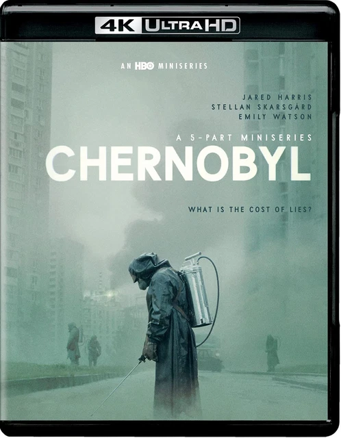 CHERNOBYL (4K UHD Blu-ray) Jared Harris Stellan Skarsgård Emily Watson ...