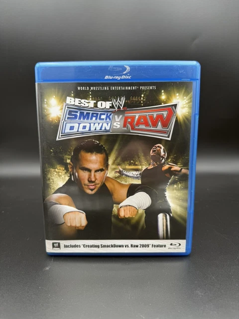 BLU RAY WWE Best of Smack Down vs. Raw AEW ECW WWF WCW XPW NWA ROH USWA ...