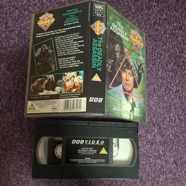 DOCTOR WHO - The Deadly Assassin (VHS/H, 1995) £4.69 - PicClick UK