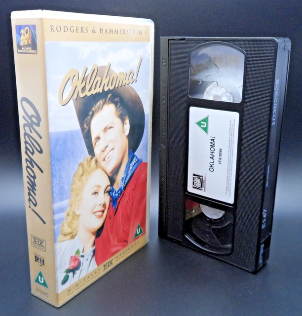 OKLAHOMA VHS VIDEO Tape Cassette UK PAL Rodgers & Hammerstein THX £2.23 ...