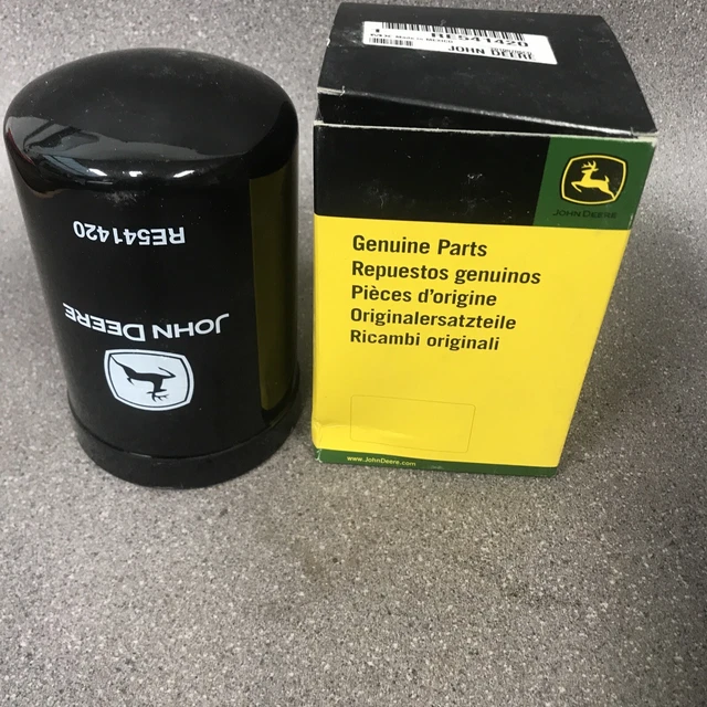 FILTRO OLIO MOTORE trattore originale John Deere serie RE541420 6020 ...