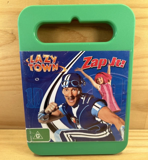 LAZY TOWN ZAP IT! Educational Kid’s Adventure DVD Series Episodes (R4 ...