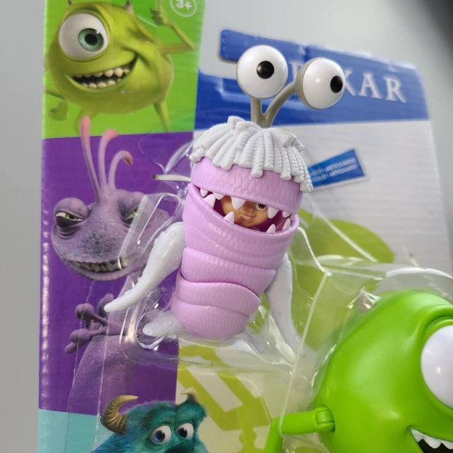Disney Pixar Monsters Inc Mike Wazowski And Boo Poseable 2 Pack Mattel