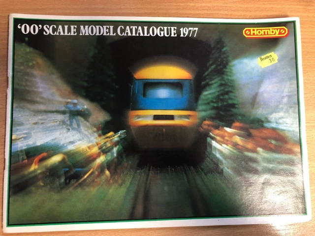 HORNBY 'OO' SCALE Model Catalogue 1977 Model Railways with price list £ ...