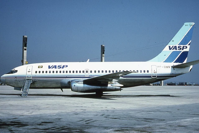MAP DUPLICATE AIRCRAFT Slide - B737 Pp-Smv Vasp £0.85 - PicClick UK