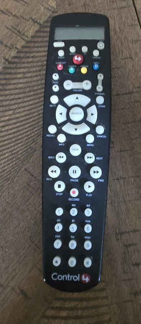 CONTROL4 SYSTEM REMOTE Control Model Number RCZ-SRC2-B Black $17.08 ...