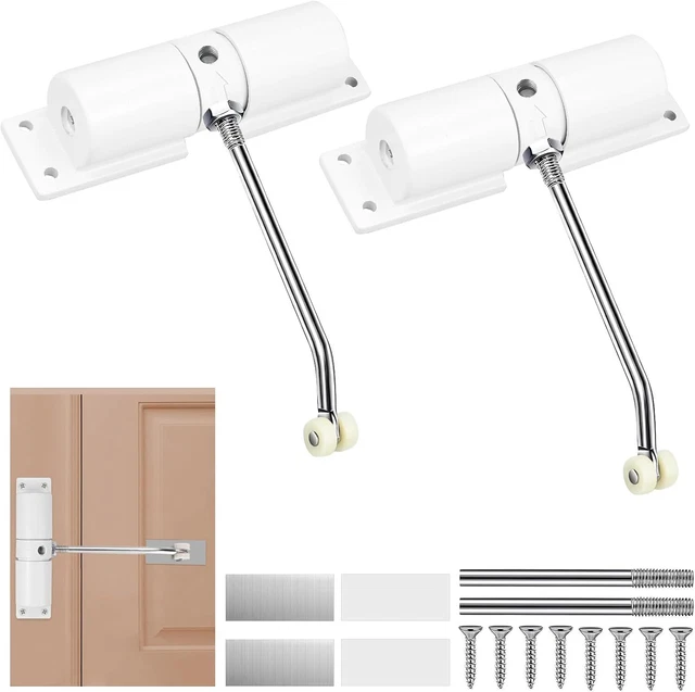 AUTOMATISCHER TÜRSCHLIESSER AUTOMATIK Langsam schließt Torschließer Hochleistungs EUR 17,99 ...