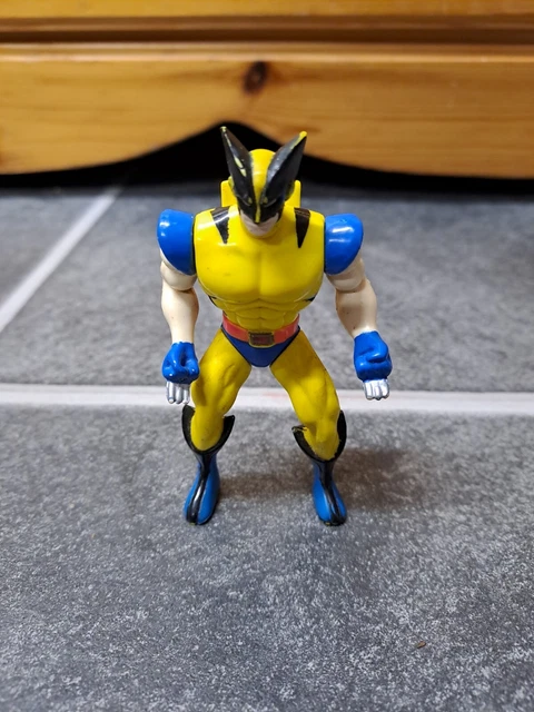 1999 BURGER KING X-Men Wolverine 3,5" Actionfigur guter Zustand EUR 3 ...