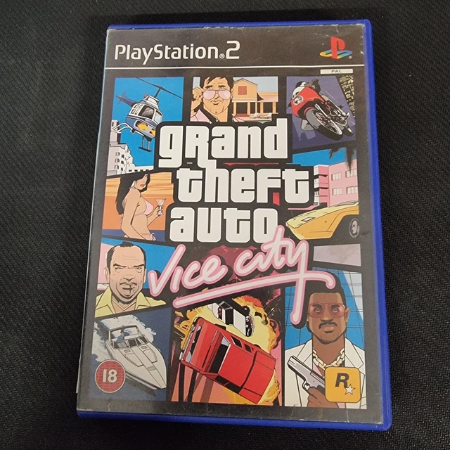 GRAND THEFT AUTO Vice City gioco PS2 PlayStation 2 solo disco EUR 4,08 ...