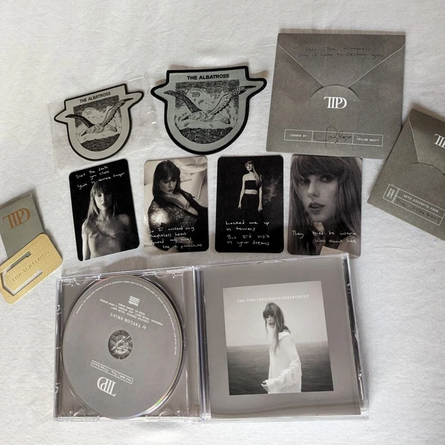 TAYLOR SWIFT THE Tortured Poets Department Deluxe CD The Albatross TTPD ...