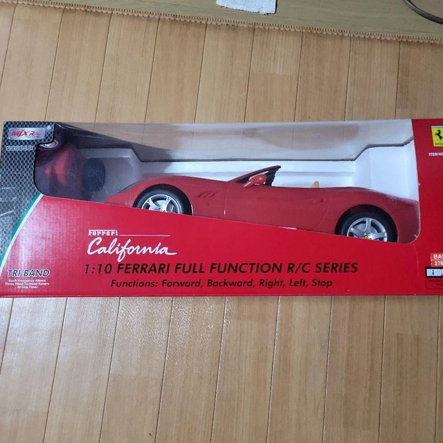 MJX RC 1:10 Red Ferrari 2-seater Unopened but box has damage from China ...