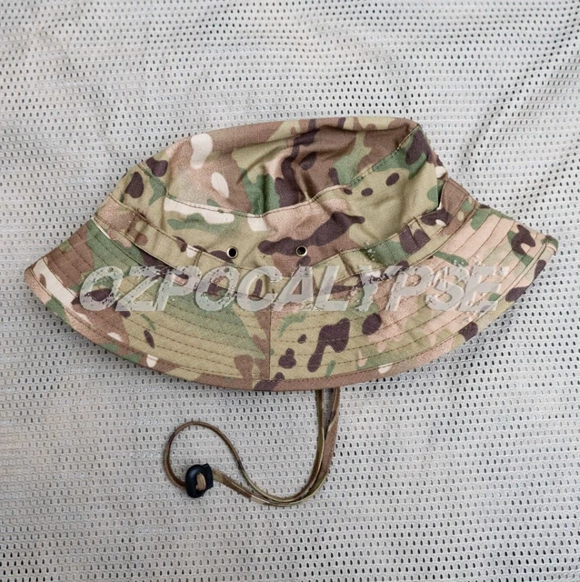 MULTI CAMO BUSH Hat - Camouflage Army Military Combat Multicam Soldier ...