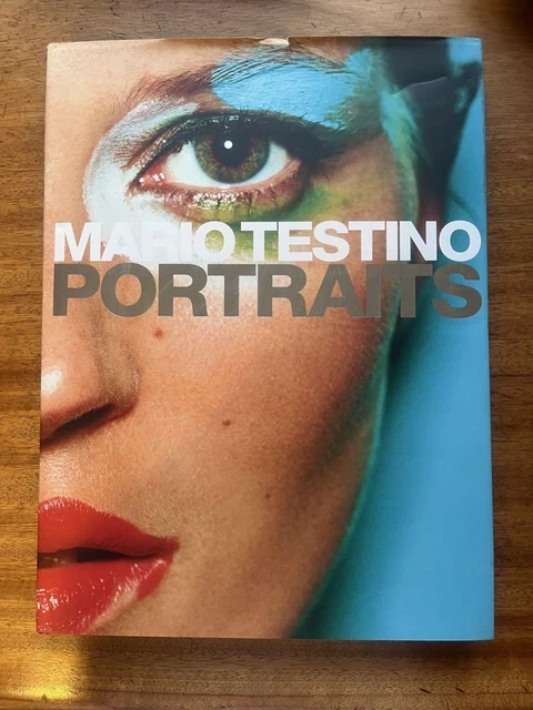 MARIO TESTINO PORTRAITS Photobook Princess Diana Madonna Kate Moss From ...