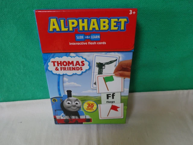 THOMAS & FRIENDS Alphabet Slide & Learn Interactive Flash Cards ...