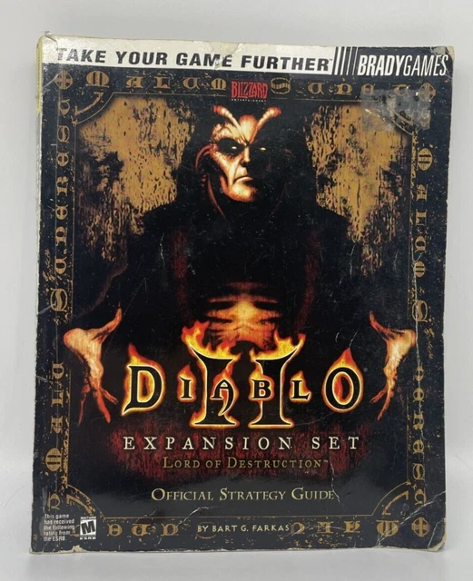 BLIZZARD DIABLO II PC Game Strategy Guide Expansion Set by Bart Farkas ...