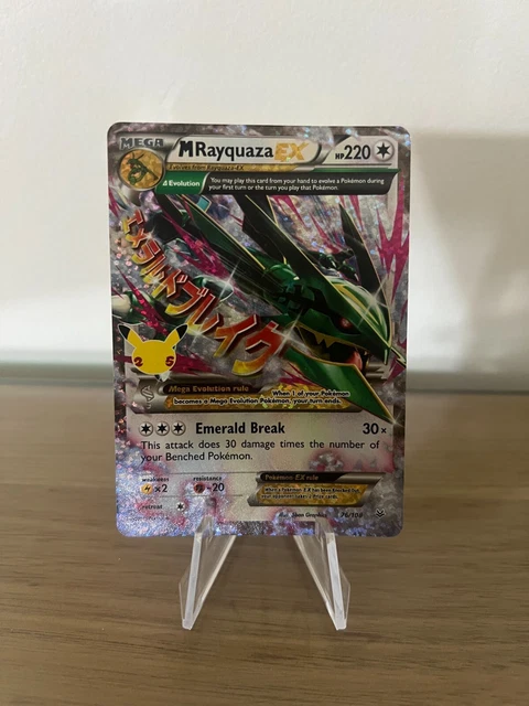 MEGA M RAYQUAZA EX 76/108 - Pokémon Celebrations 25th Anniversary LP/NM EUR 14,69 - PicClick FR