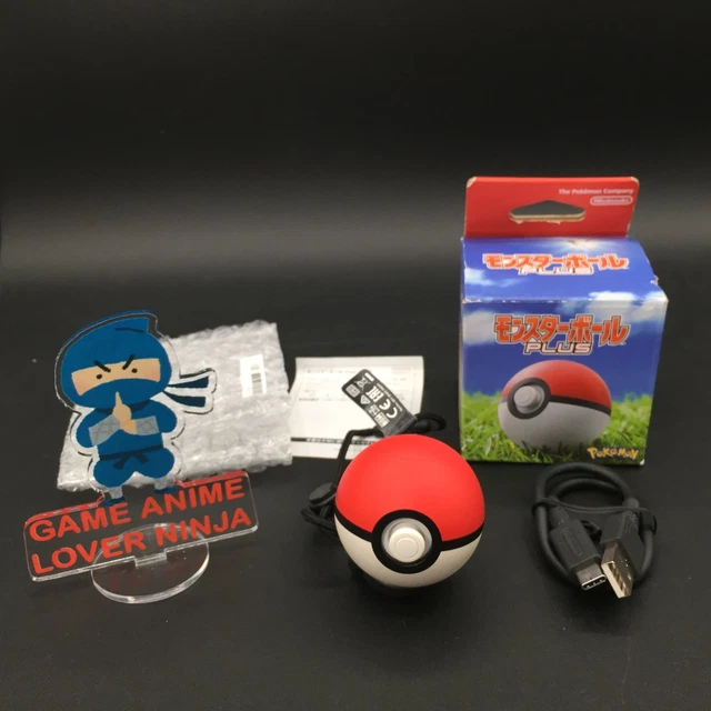 POKEMON MONSTER BALL Poke Ball Plus Nintendo Switch Go Pikachu Eevee ...