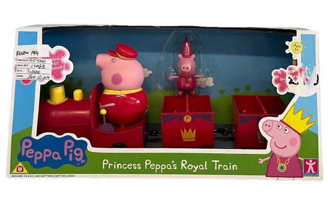 PEPPA PIG'S PRINCESS Peppa's Royal Train with Sounds £24.99 - PicClick UK