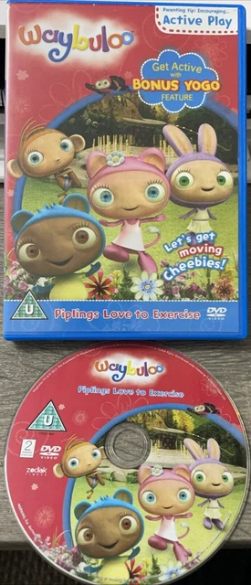 WAYBULOO - PIPLINGS Love To Exercise : Children's DVD £1.75 - PicClick UK