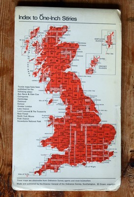 VINTAGE 1955 ORDNANCE Survey Map of Portree. Sheet 25 1in=1ml. £2.00 ...