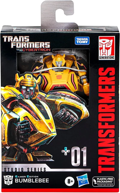 TRANSFORMERS STUDIO SERIES Gamer Edition 001 Deluxe Bumblebee IN HAND ...