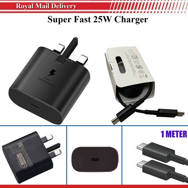 FOR APPLE IPHONE 16E 2025 Super Fast 25W Charger Plug & 1M USB C To USB ...