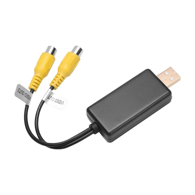 ADAPTATEUR DE SORTIE Vidéo USB Vers CVBS Interface Du Boîtier Se Connecte 6767 EUR 11,48 ...
