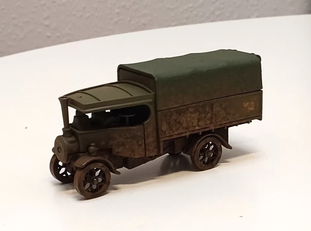 WW1 FODEN STEAM Lorry Western Front repaint weathered Recollect Models ...