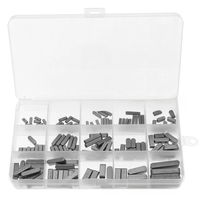 KEY STOCK ASSORTMENT Parallel Key Set Type A Parallel Pins Keyway ...