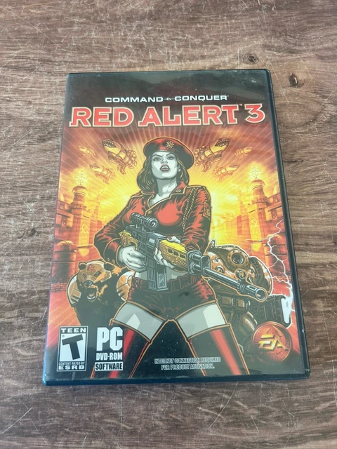 COMMAND AND CONQUER Red Alert 3 PC Game with booklet and Poster $11.19 ...