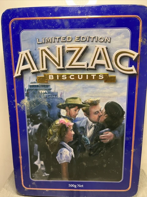 ANZAC BISCUIT LIMITED Edition Biscuit Story Empty Collectable Tin ...
