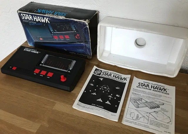 MATTEL STAR HAWK Vintage 1981 Game - Rare! Boxed & Working -😎Premium ...