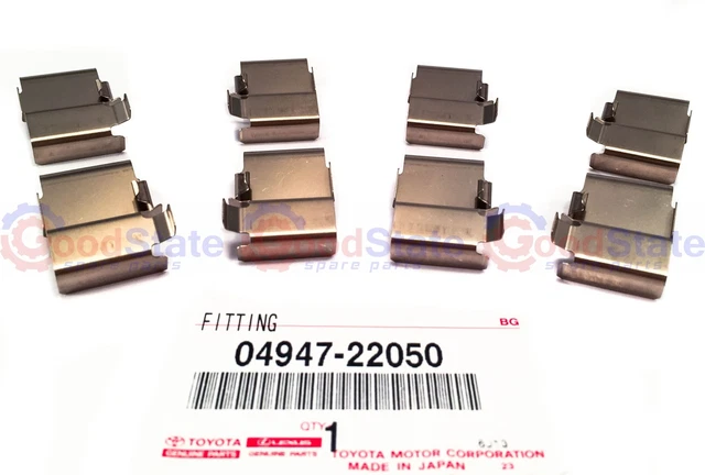GENUINE TOYOTA HILUX YN57 Lexus LX450 FZJ80 Rear Disc Brake Pad Fitting ...