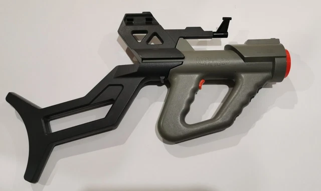 SEGA GENESIS MENACER Grey Video Game Light Gun - Incomplete. (Untested ...