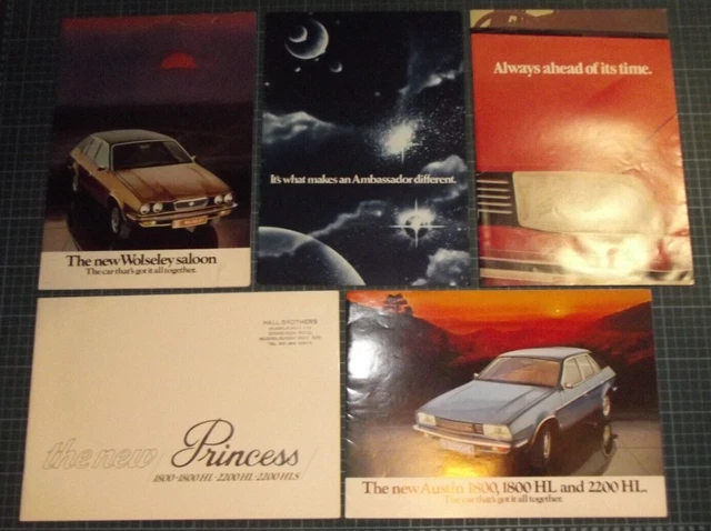 1970'S LEYLAND AUSTIN, Ambassador, Wolseley, Princess Car Sales ...