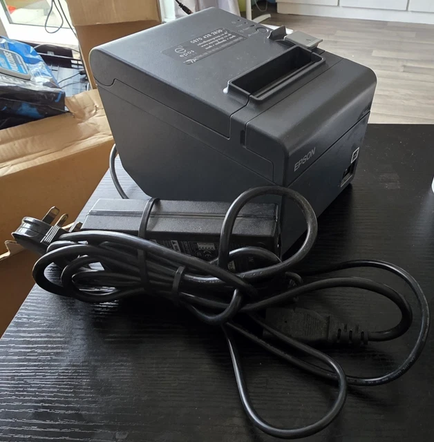 EPSON TM-T20II EPOS Receipt Printer M267D 80mm Thermal + Power Supply ...