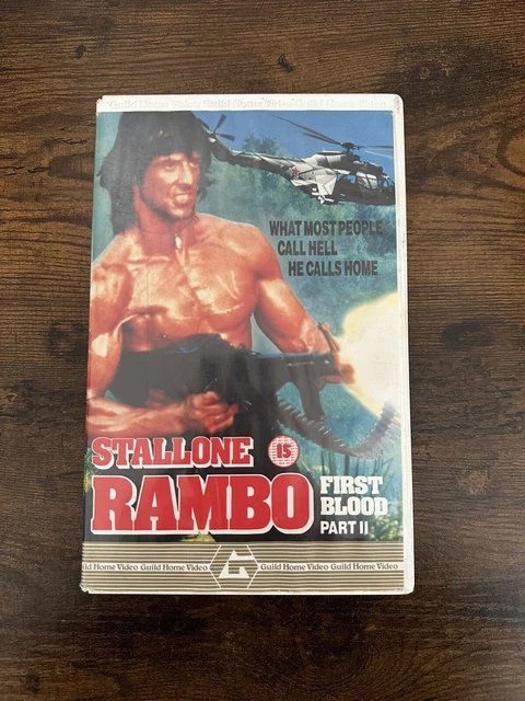RAMBO FIRST BLOOD Part 2 VHS - Big Box EUR 29,64 - PicClick IT