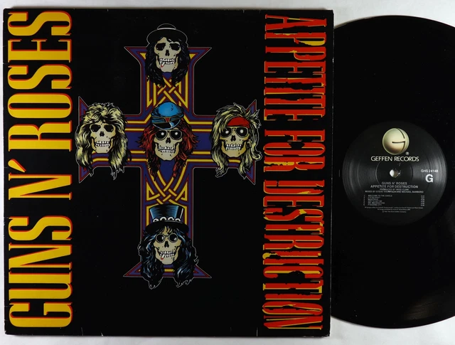 GUNS N' ROSES - Appetite For Destruction LP - Geffen EUR 11,18 - PicClick FR