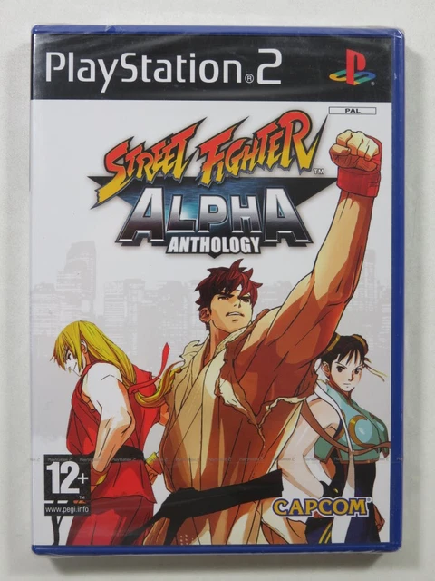STREET FIGHTER ALPHA Anthology Sony Playstation 2 (Ps2) Pal-Fr (Neuf ...