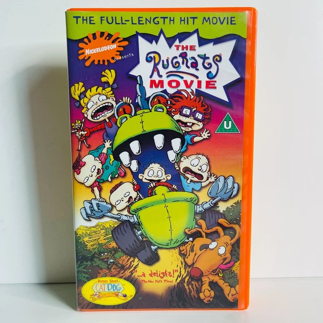 THE RUGRATS MOVIE VHS Nickelodeon 1998 Orange Box Vintage Rare £18.56 ...